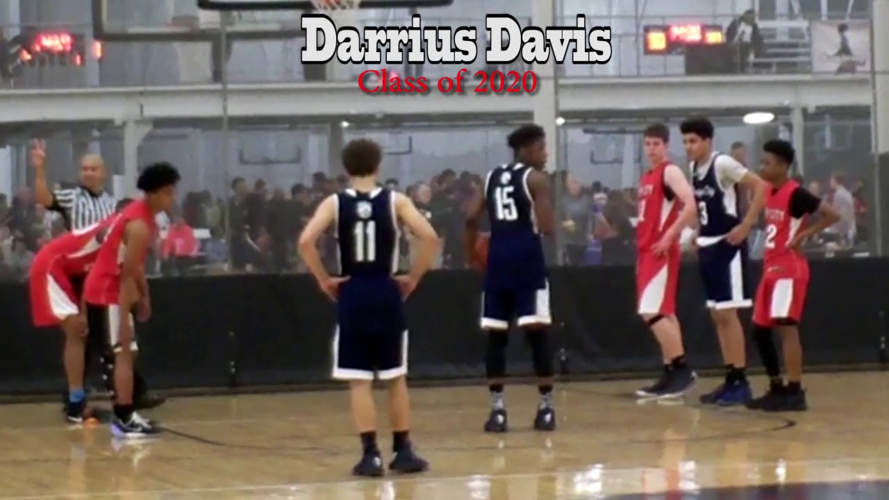 Darrius Davis 6'3 Electrifying & Explosive PG/SG Class of 2020 - YouTube