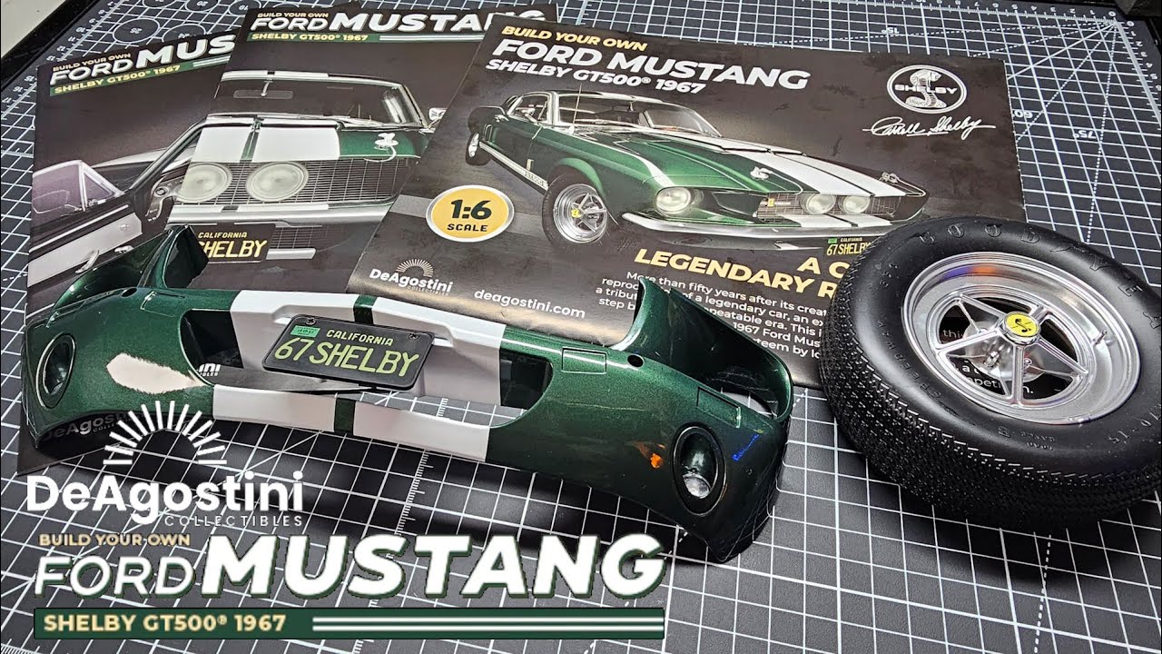 Build the Massive 1:6 Scale Ford GT500 Shelby Mustang - Pack 1 - Stage ...