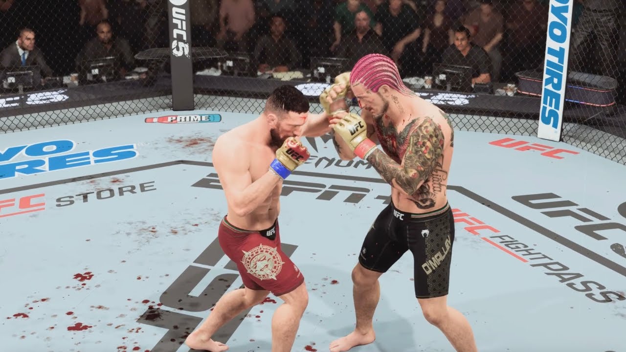 Sean "Suga" O' Malley vs Merab Dvalishvili - EA Sports UFC 5 - (PS5 ...