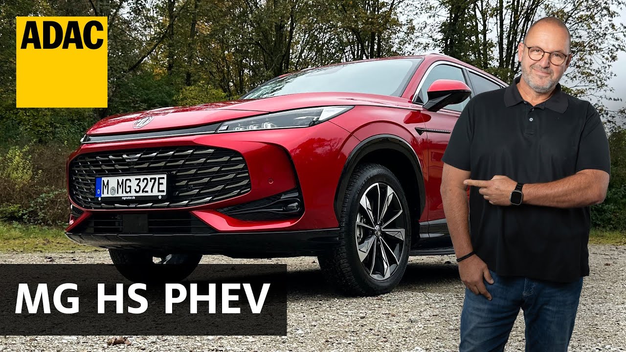 GroBes PHEV SUV zum kleinen Preis MG HS im Fahrbericht ADAC