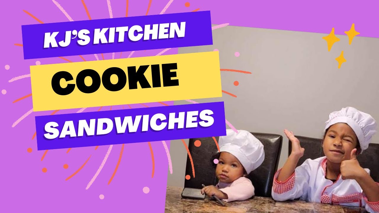 Kj’s Kitchen: Cookie Sandwiches - YouTube