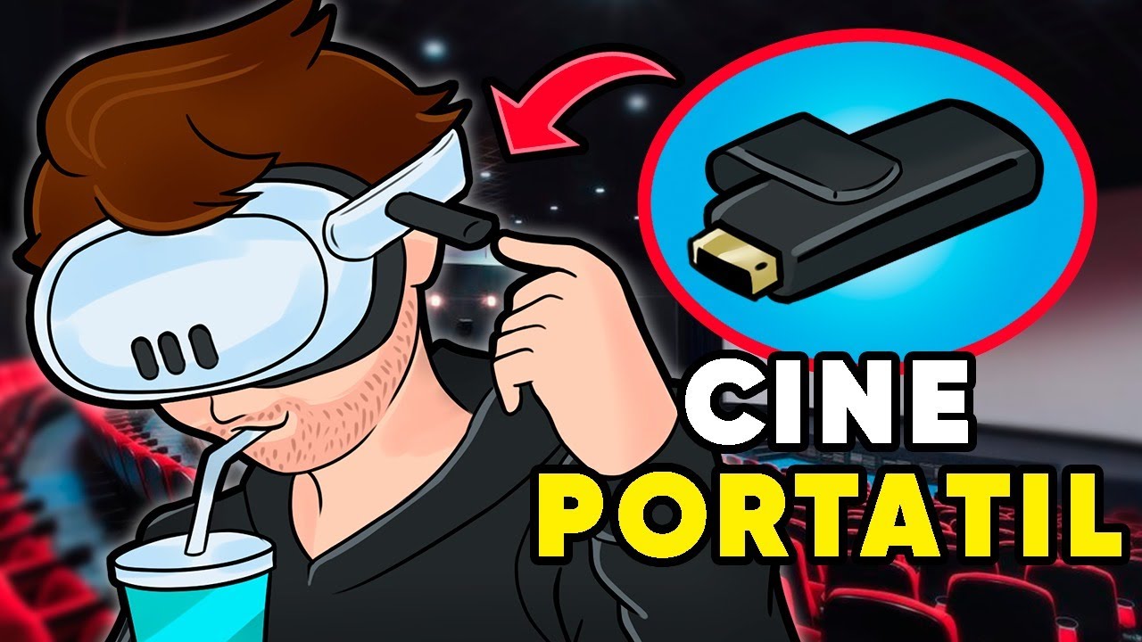 PELICULAS en REALIDAD VIRTUAL con un USB 😮 META QUEST 3 CINE en VR ...