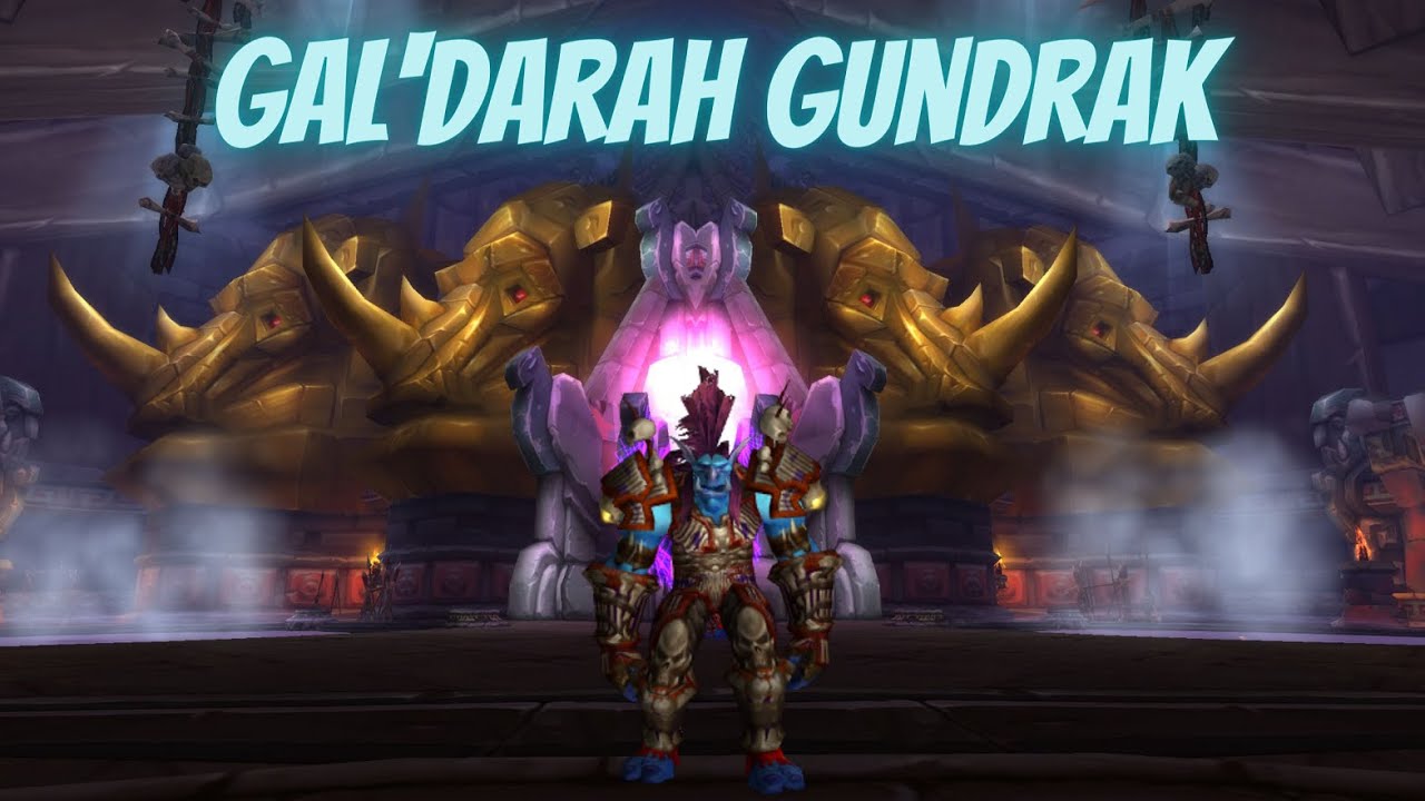Gal`darah Gundrak Heroic World of Warcraft Wrath of the Lich King - YouTube