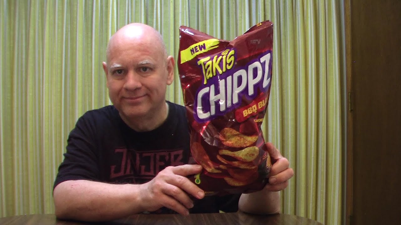 Takis Barbecue Blast Chippz Taste Test and Review - YouTube