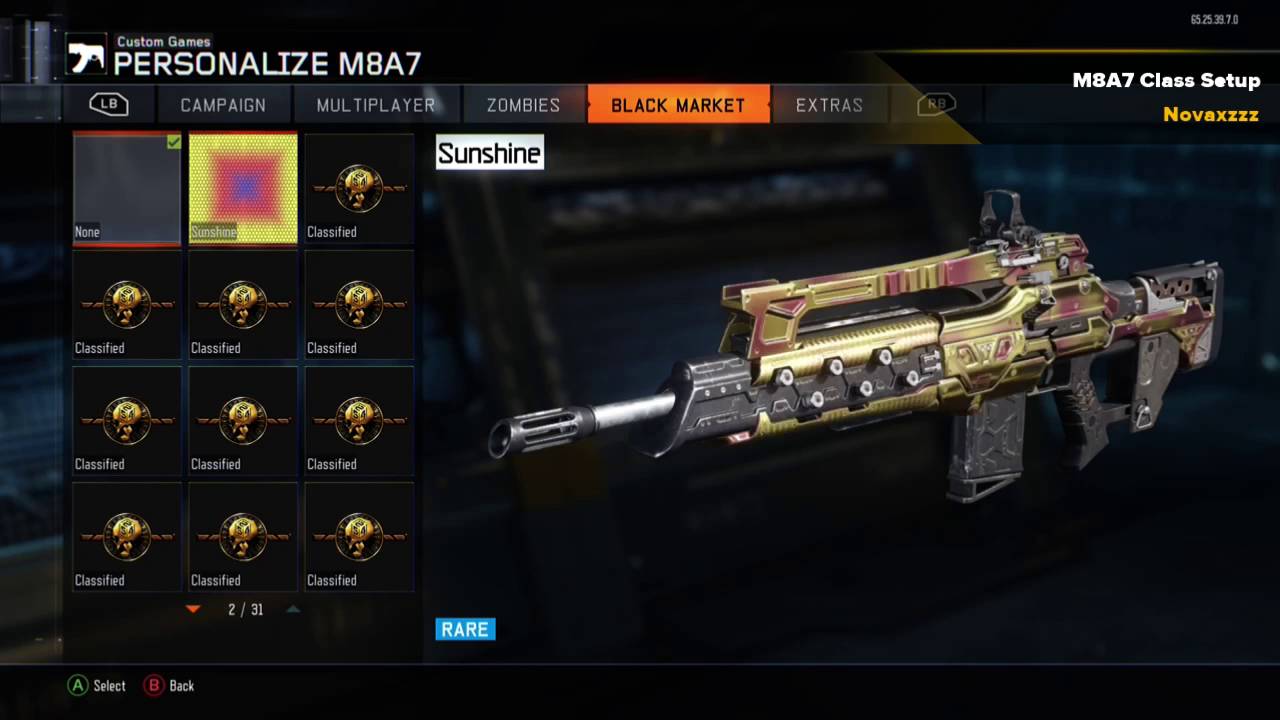 Competitive M8A7 Class Setup Cod Bo3 - YouTube