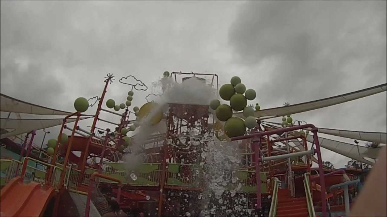 Whitewater World Nickelodeon Bucket - YouTube