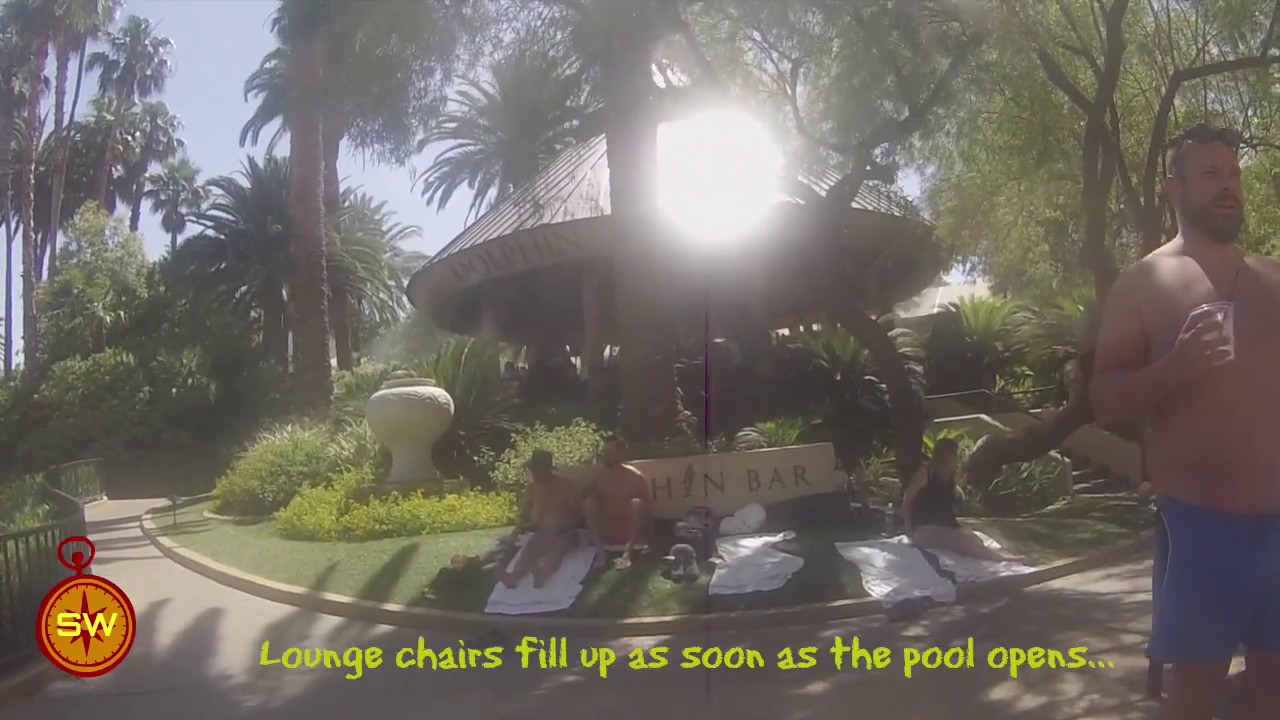 Mirage Las Vegas - Pool Walkthrough 2018 - YouTube