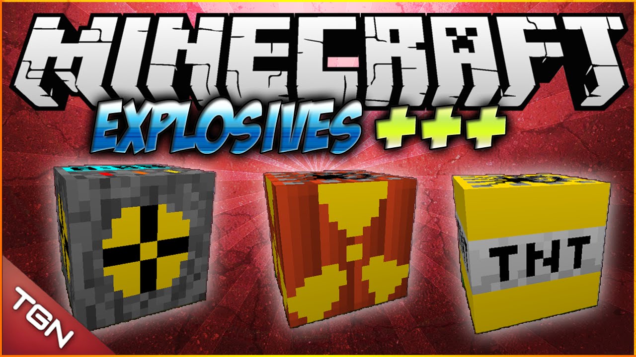 Minecraft 1.7.10 | More Explosives ++ MOD [ Bomba nuclear, C4, y muchos ...