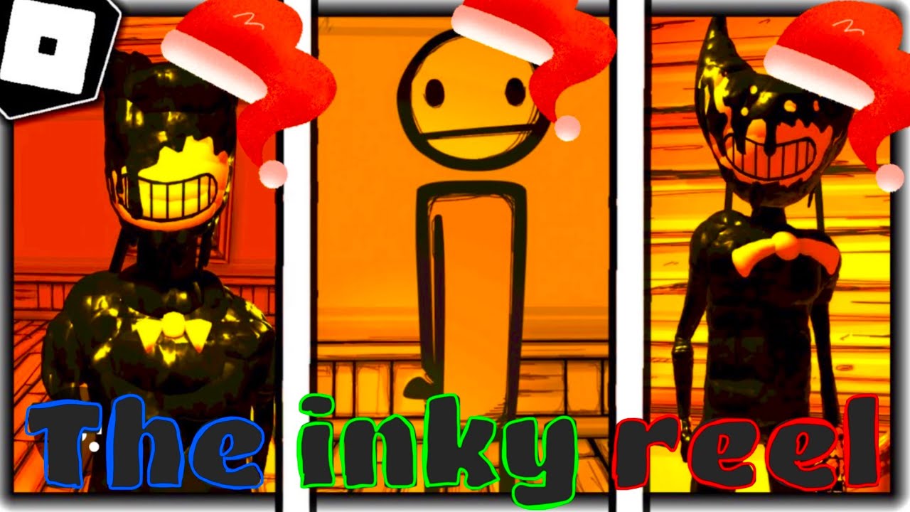 Playing bendy and the inky reels in Roblox (RP)⛄️🎄☃️ ️🪓🟡🖋️⚫️ - YouTube