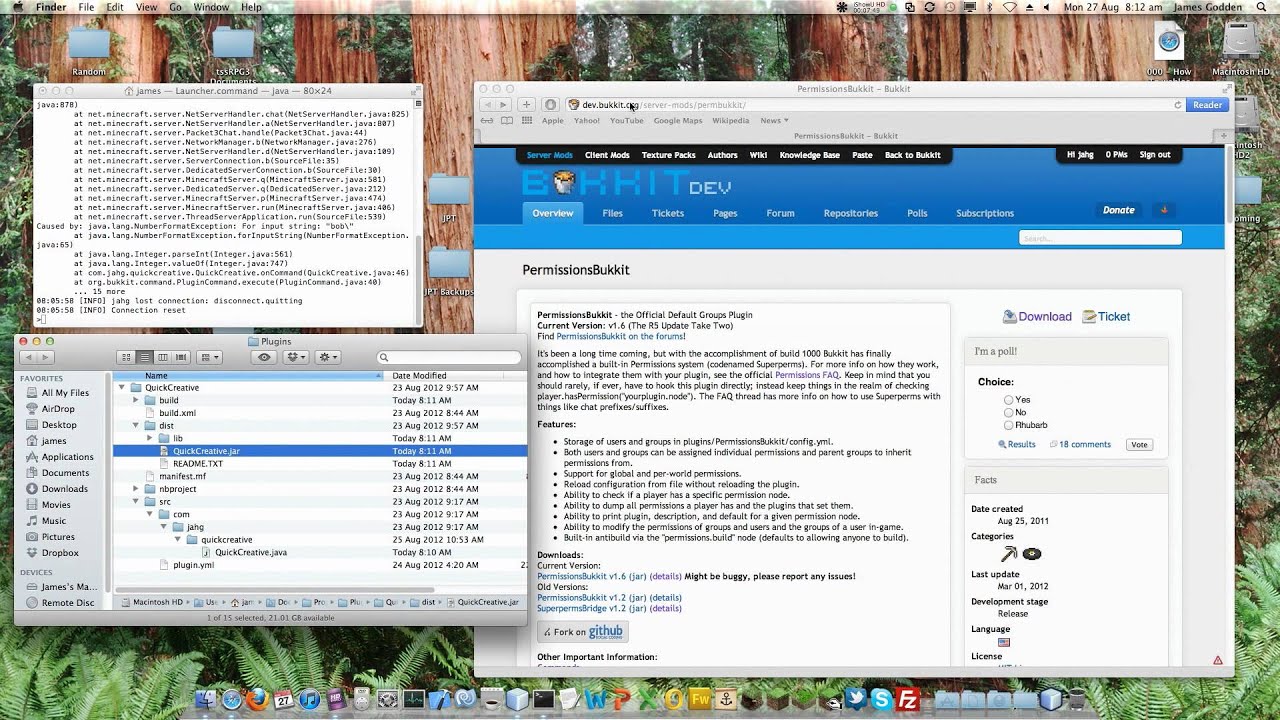 jahg Teaches Java - 06 - Basic Permissions - YouTube