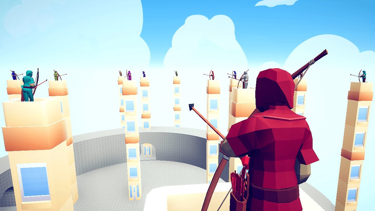 Archer battle royale - Totally Accurate Battle Simulator | TABS - YouTube