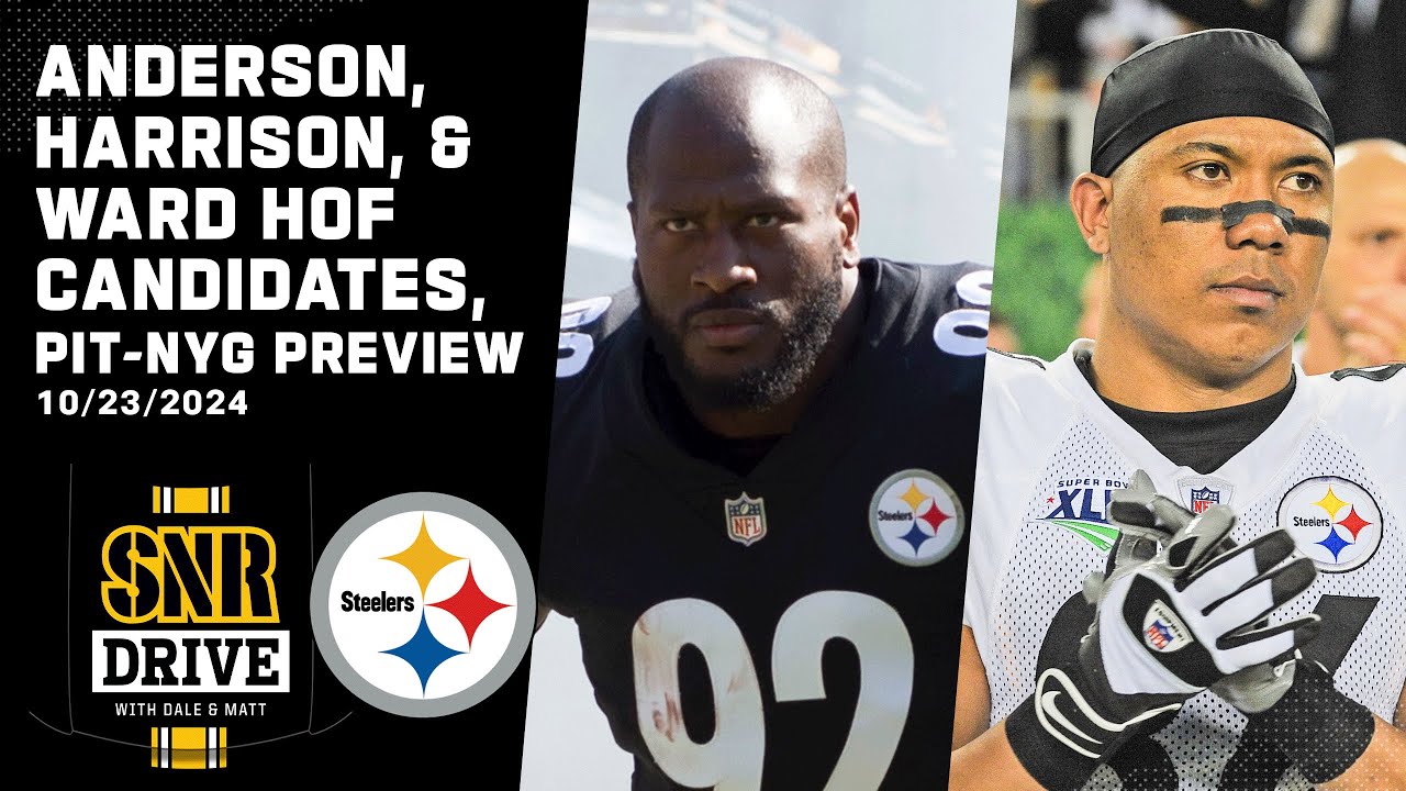 Anderson, Harrison, Ward deserve to be HOFers, Steelers-Giants Preview ...