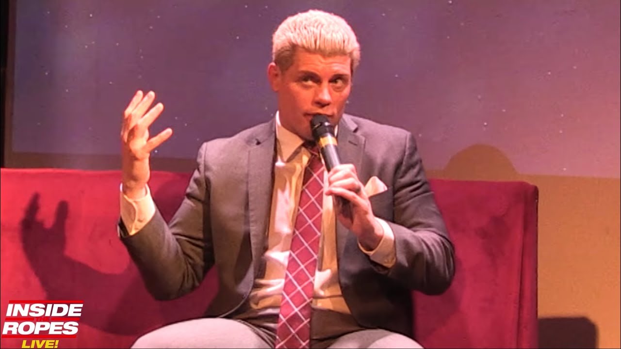 Cody and Brandi Rhodes tell the BEST ALL IN Pharoah The Dog Story ...