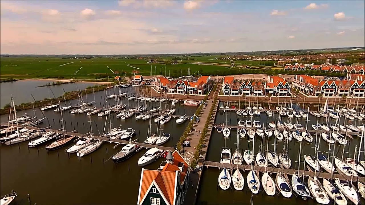 Marina Volendam BirdsEyeView - YouTube