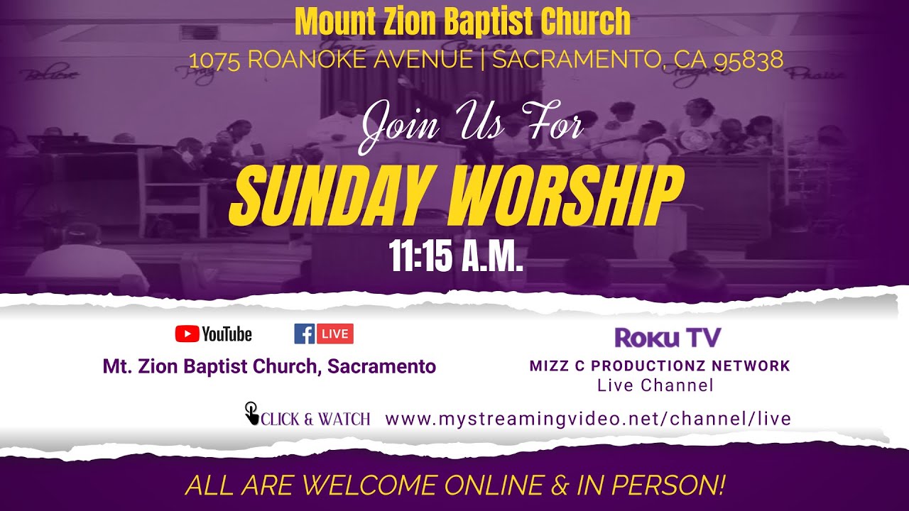 Sunday Worship - Sunday, April 21, 2024 - YouTube