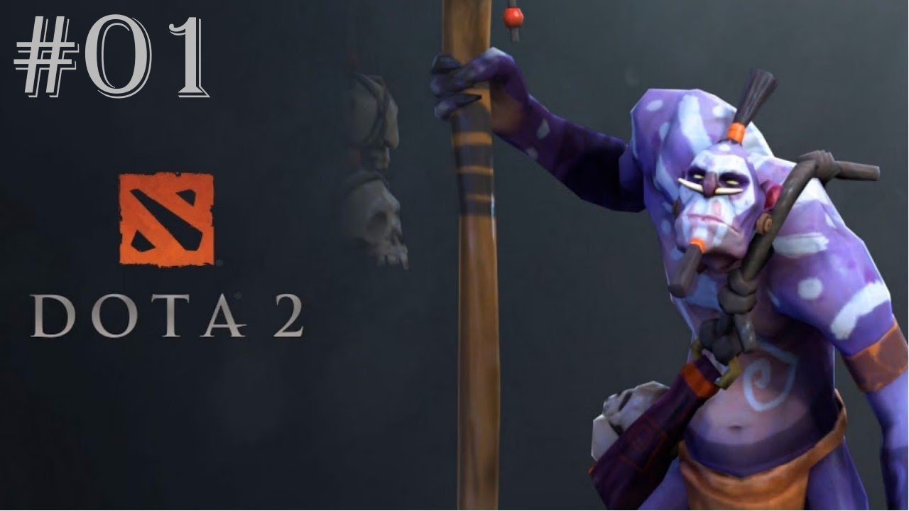 #01 DOTA 2: Witch Doctor - Gameplay - YouTube