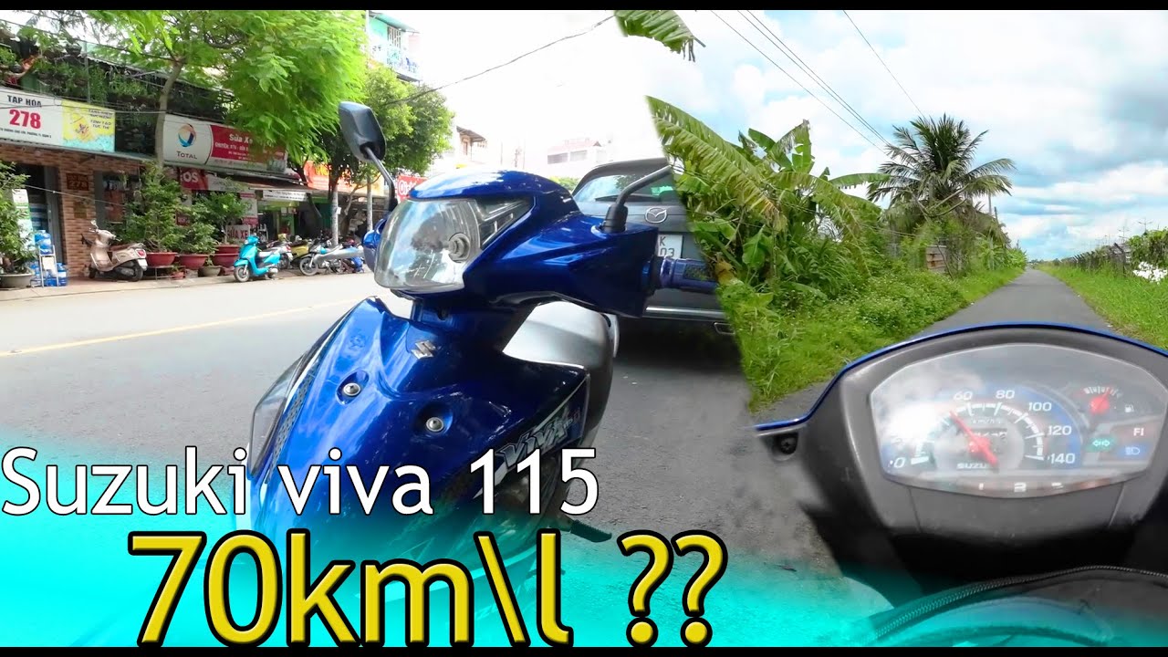Phượt nhẹ Suzuki viva 115 FI - Siêu tiết kiệm xăng - phù hợp cho sinh viên || Trung Ung Dung ...