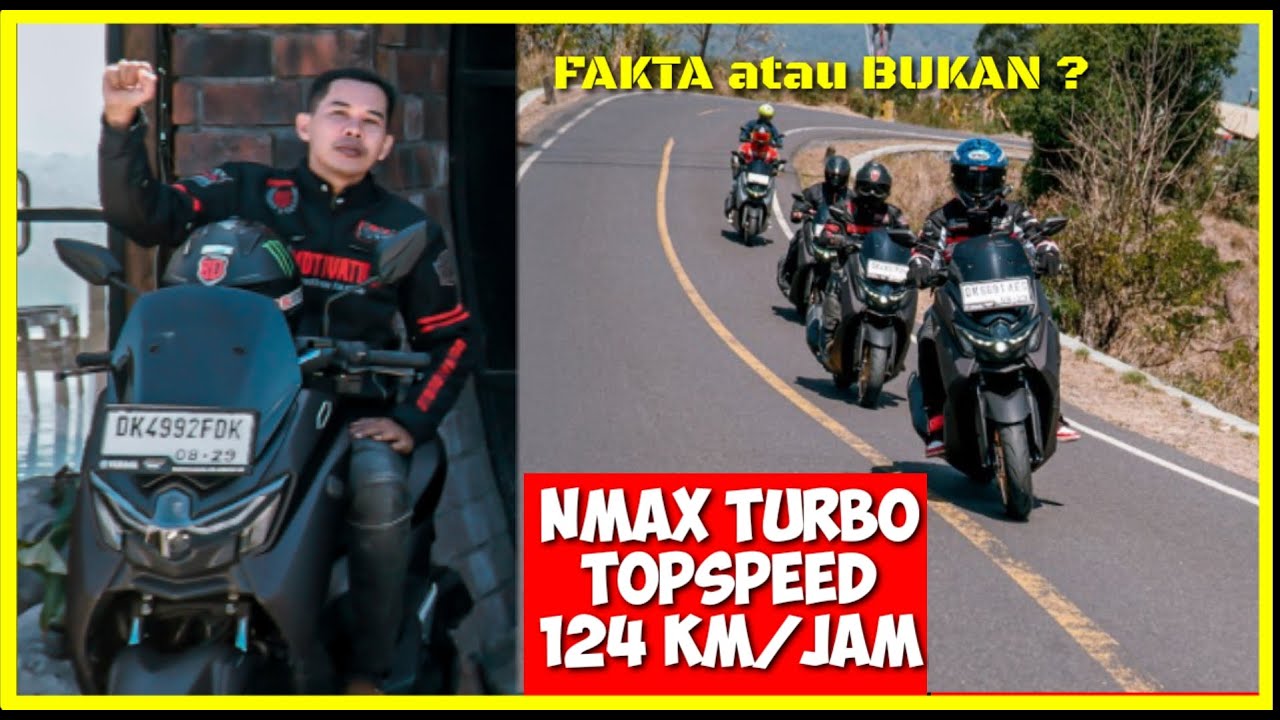 Tes YAMAHA NMAX TURBO Keliling Bali - Jalur naik turun gaspoll mentok ...