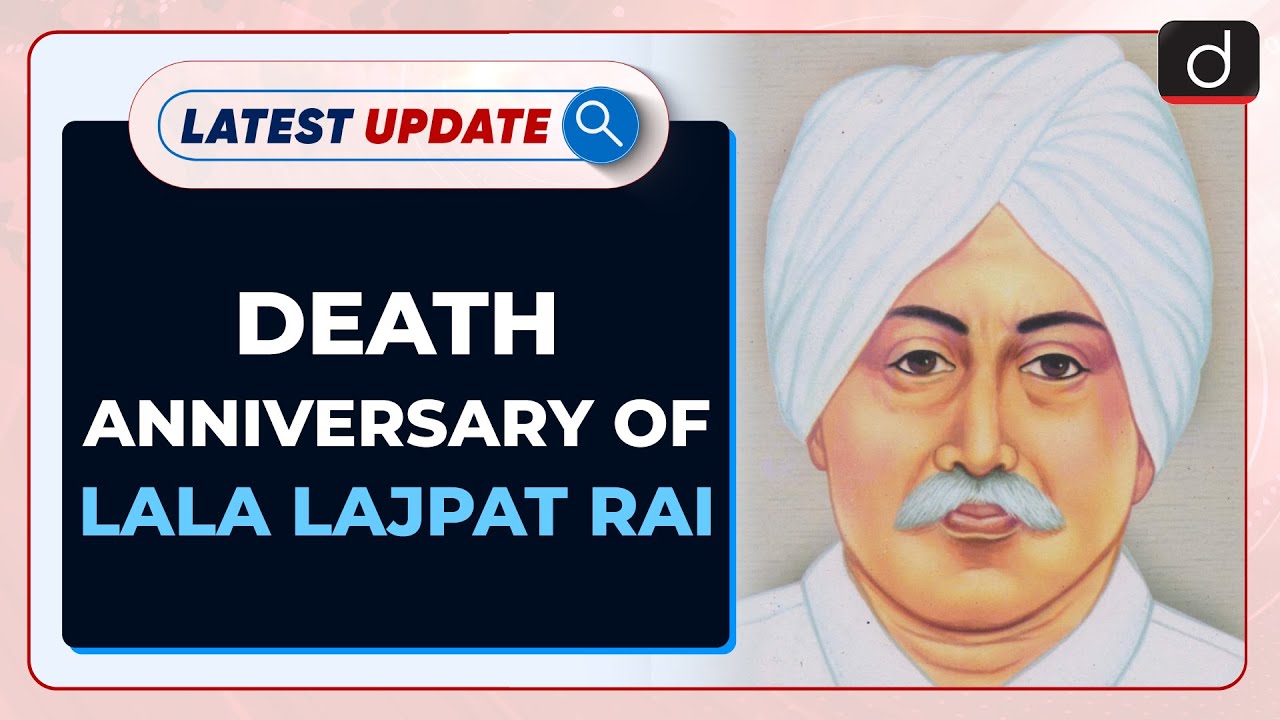 Death Anniversary of Lala Lajpat Rai | Latest update | Drishti IAS ...
