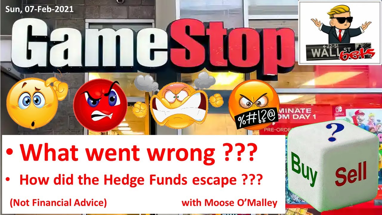GameStop (GME) - 7-Feb-2021 - How did the Hedge Funds Escape ...