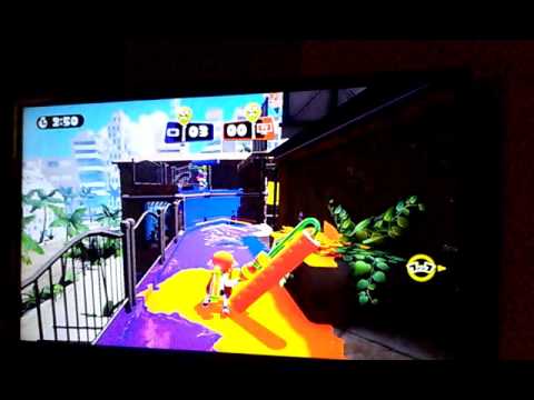 Splatoon Arowana Mall Battle Dojo Glitch - YouTube