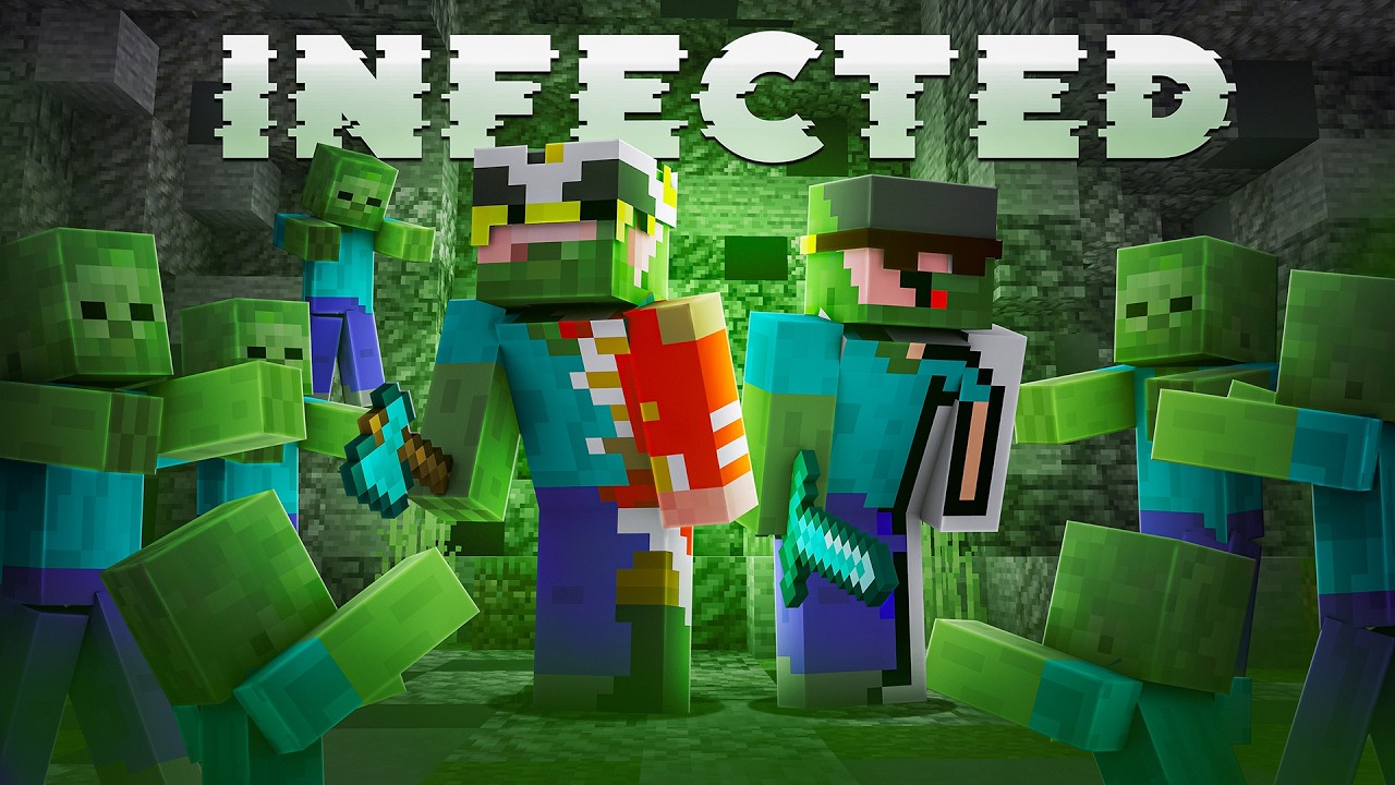 WHY I Got Infected On ZOMBIE ONLY Minecraft SMP - YouTube