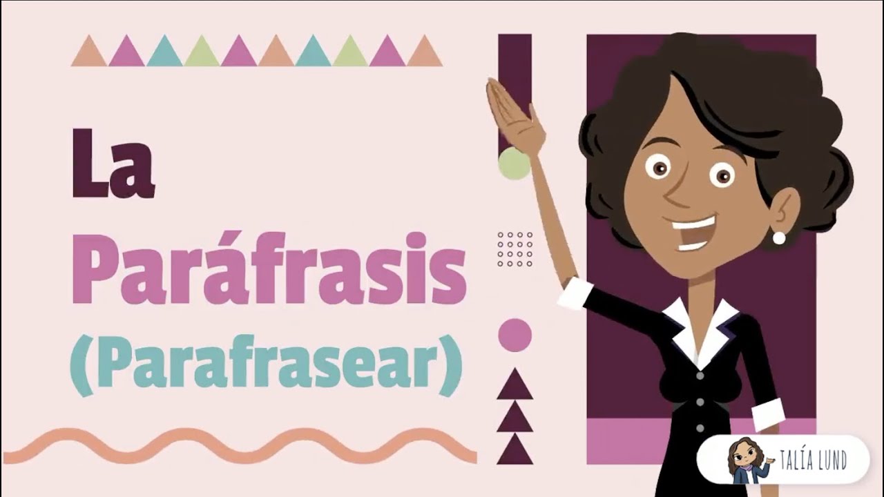 Práctica De Paráfrasis Para Quinto Grado