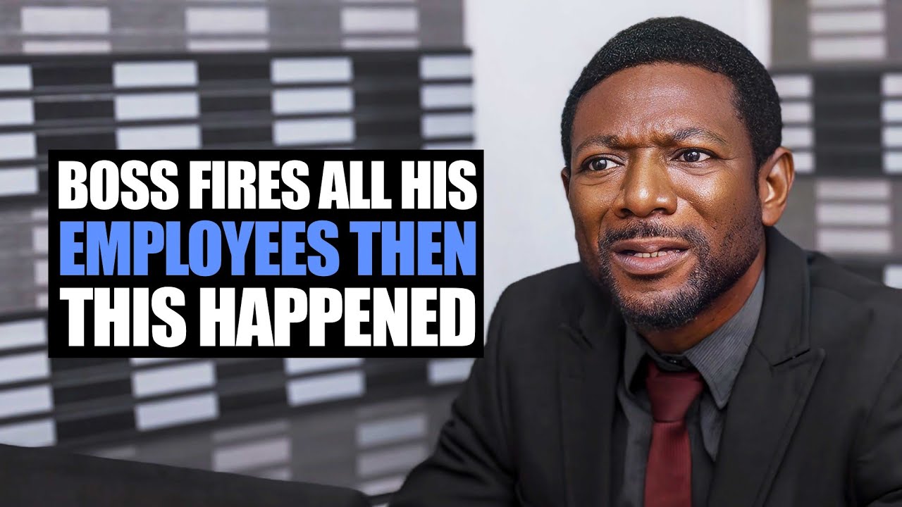 Boss Fires All His Employees, Then This Happened| Moci Studios - YouTube