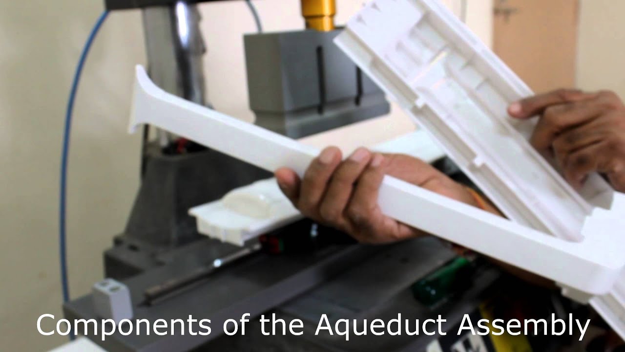 Nevik Ultrasonics Plastic Welding Demo - Washing Machine Component ...