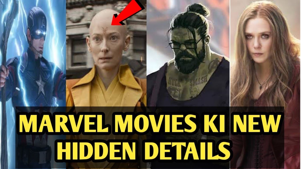 Marvel Movies New hidden details || Awesome new hidden details about ...