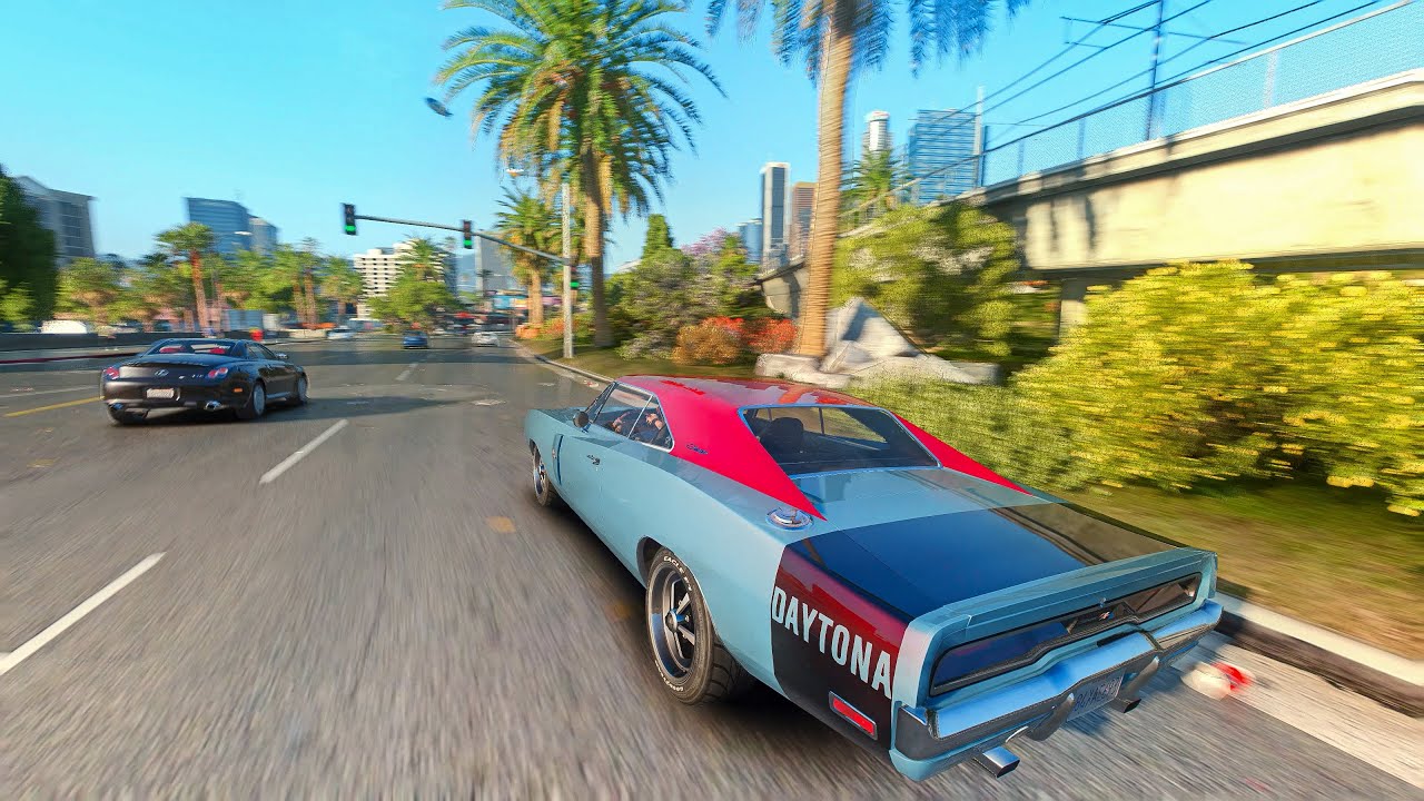 GTA 5 Enhanced Vegetation & Realistic Weather W/ Custom Mod 4K Gameplay ...