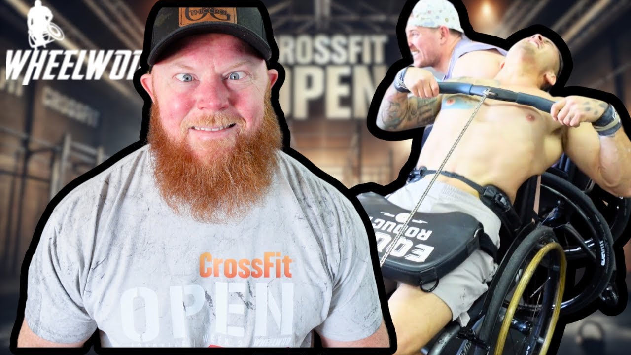 I tried CrossFit in a wheelchair | Wheelwod Open 25.3 - YouTube