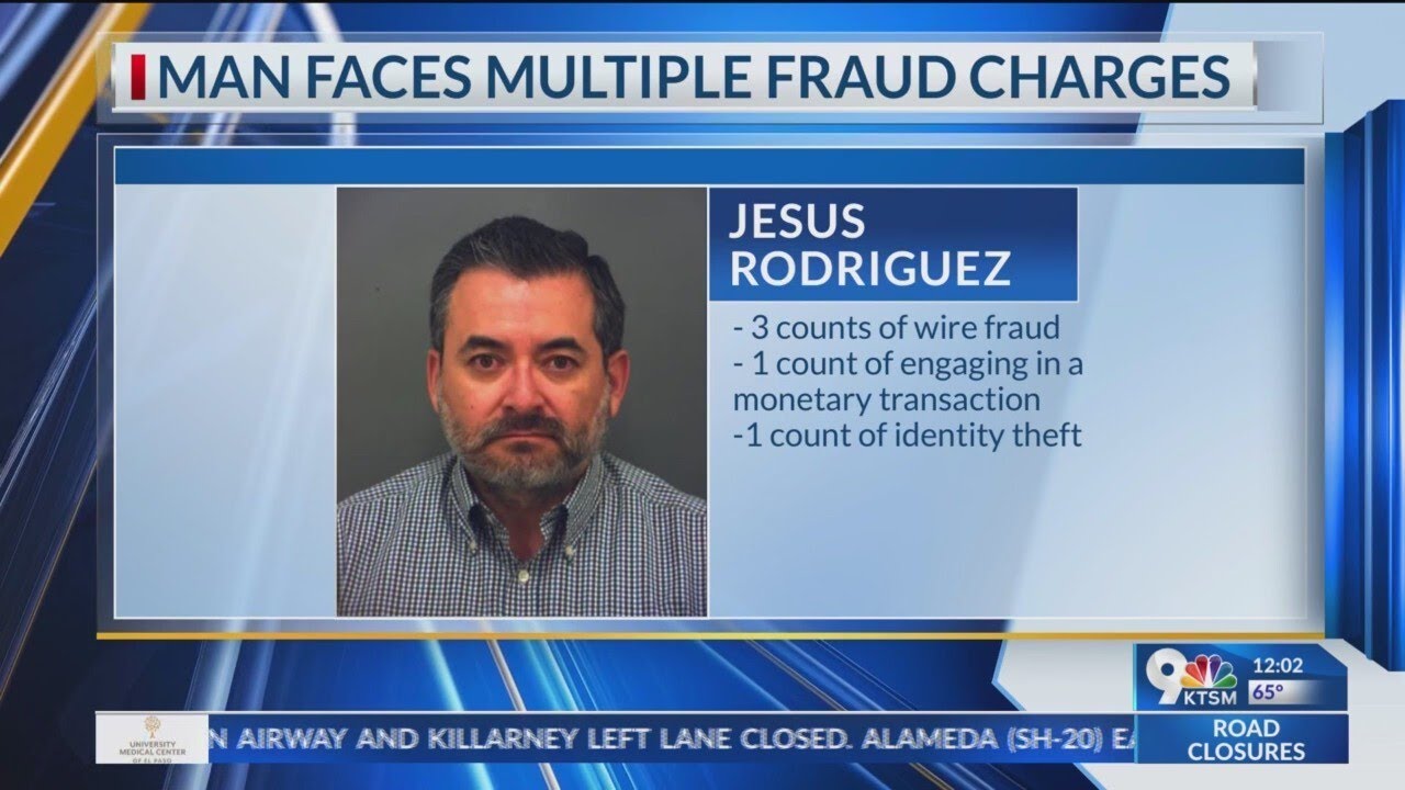 Jesus Rodriguez faces multiple fraud charges, held without bond - YouTube