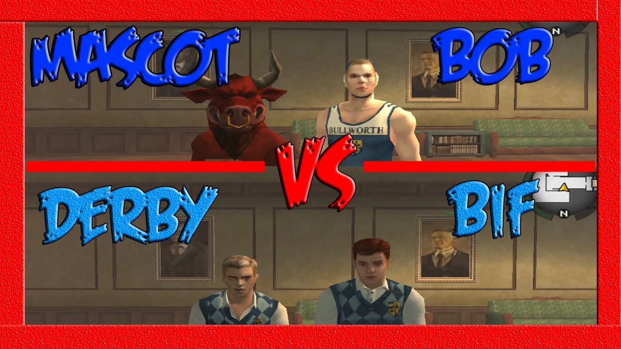 BULLY DUELO - Mascote & Bob (Mascote Health) VS Derby & Bif (Boss Style ...