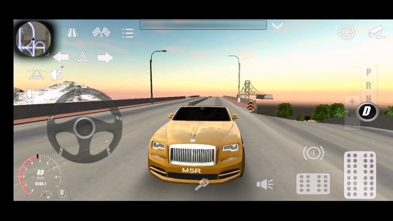 Rolls-Royce Wraith Driving In Game 😍 | Convertible Car 🔥 | MSR GAMES ...