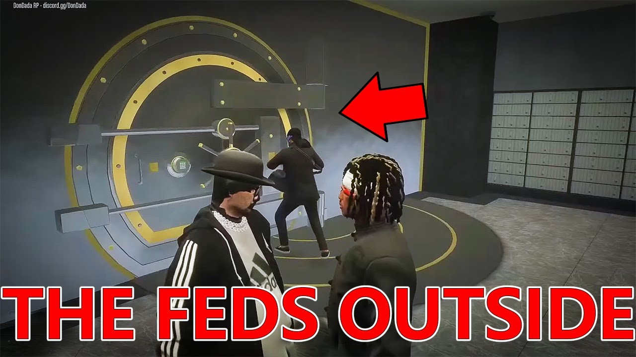 Incognito Man Robs The Biggest Bank! GTA 5 RP | DonDada Roleplay - YouTube