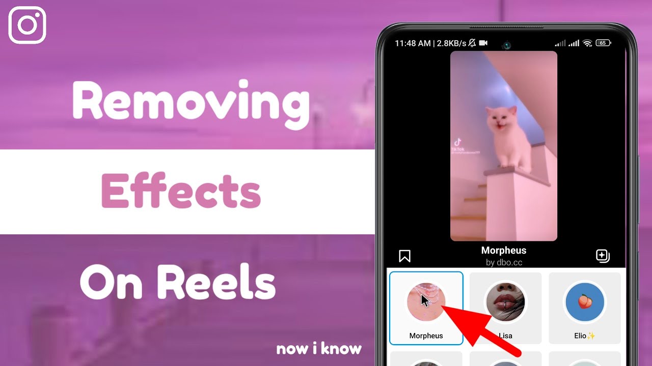 How To Remove Effects On Instagram Reels 2023 - YouTube