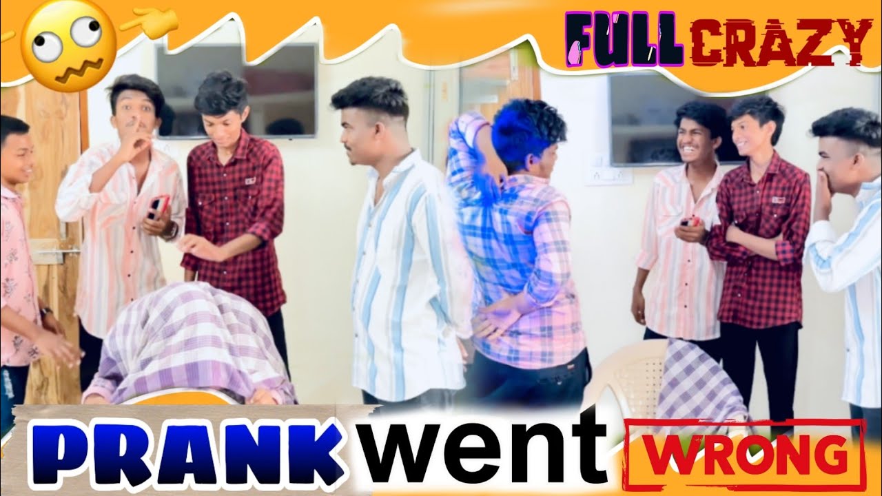 PRANK WENT WRONG 😭|| FULL CRAZY 😂🤣|| @anil_michael_11 - YouTube