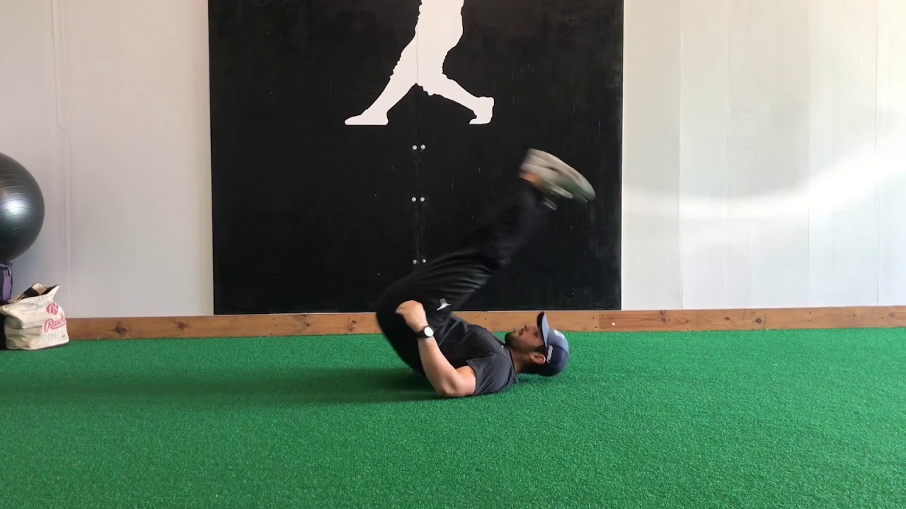 Backwards Roll into Dynamic Hamstring Stretch - YouTube
