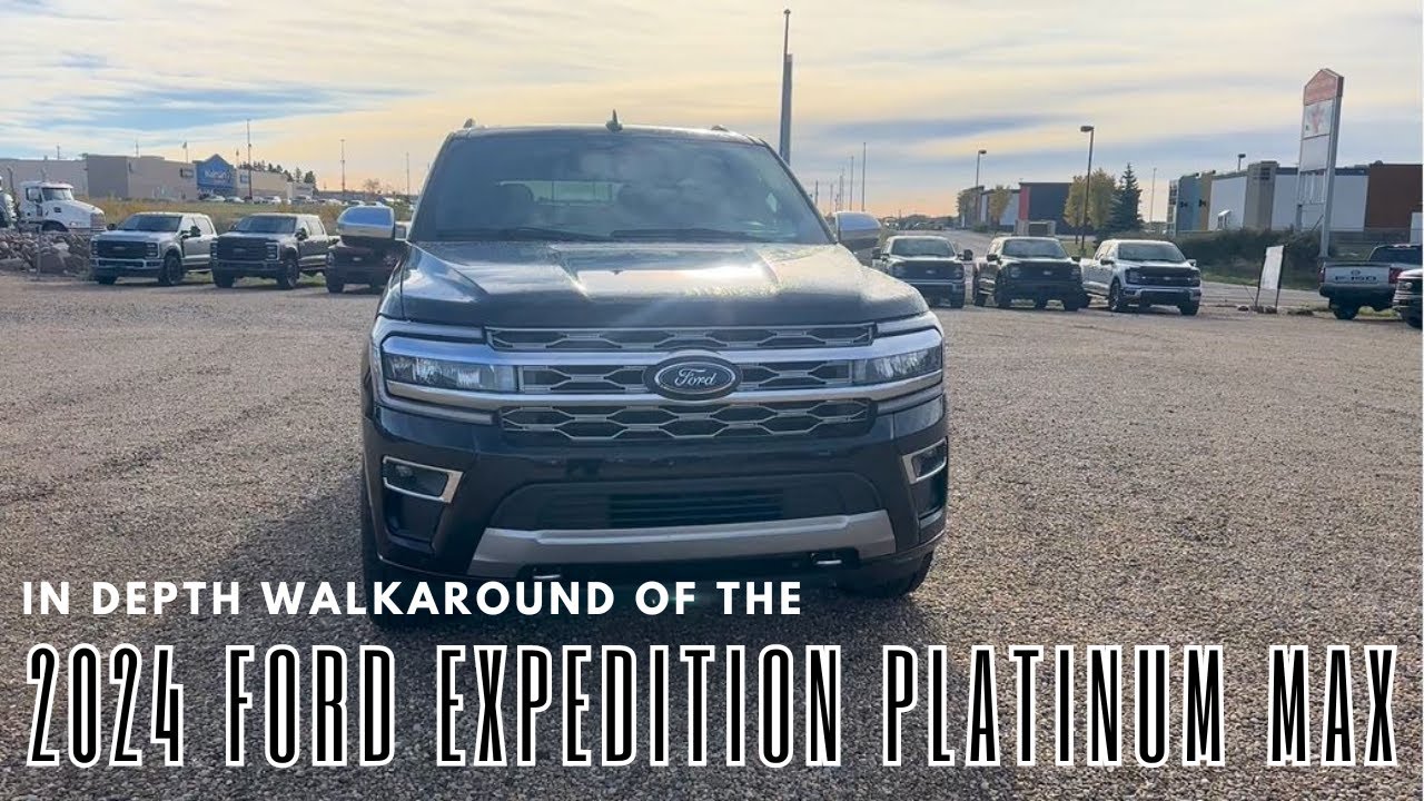 In-Depth Walkaround of the 2024 Ford Expedition Platinum Max - YouTube