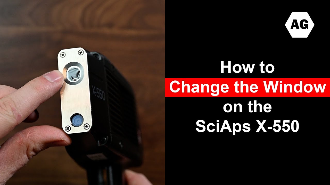 How to Change the XRF Window on the SciAps X 550 - YouTube