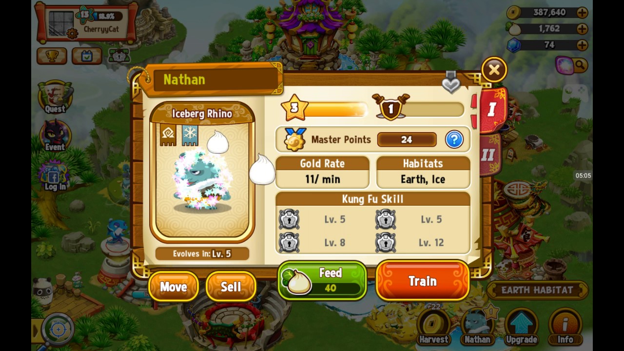 Kung fu pets #1: Iceberg rhino and Air eagle - YouTube