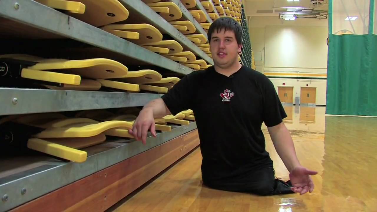 Sitting Paraplegic Volleyball - YouTube