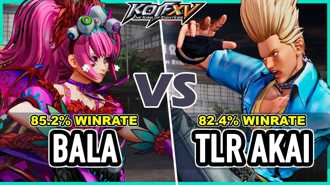 KOF XV 🔥 Bala (Sylvie/Terry/Ángel) vs TLR Akai (Benimaru/Blue Mary ...