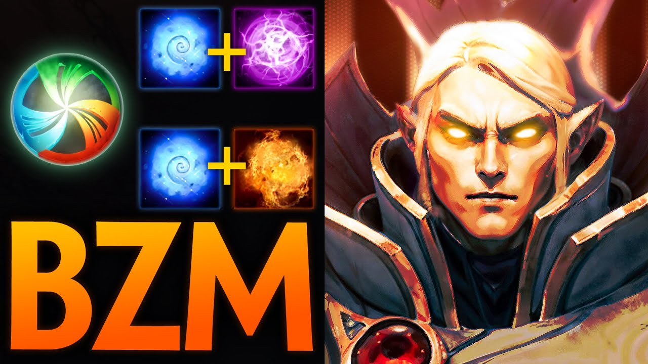 BZM INVOKER TRIED TWO DIFFERENT BUILDS IN THE NEW PATCH 7.34 | Dota 2 ...