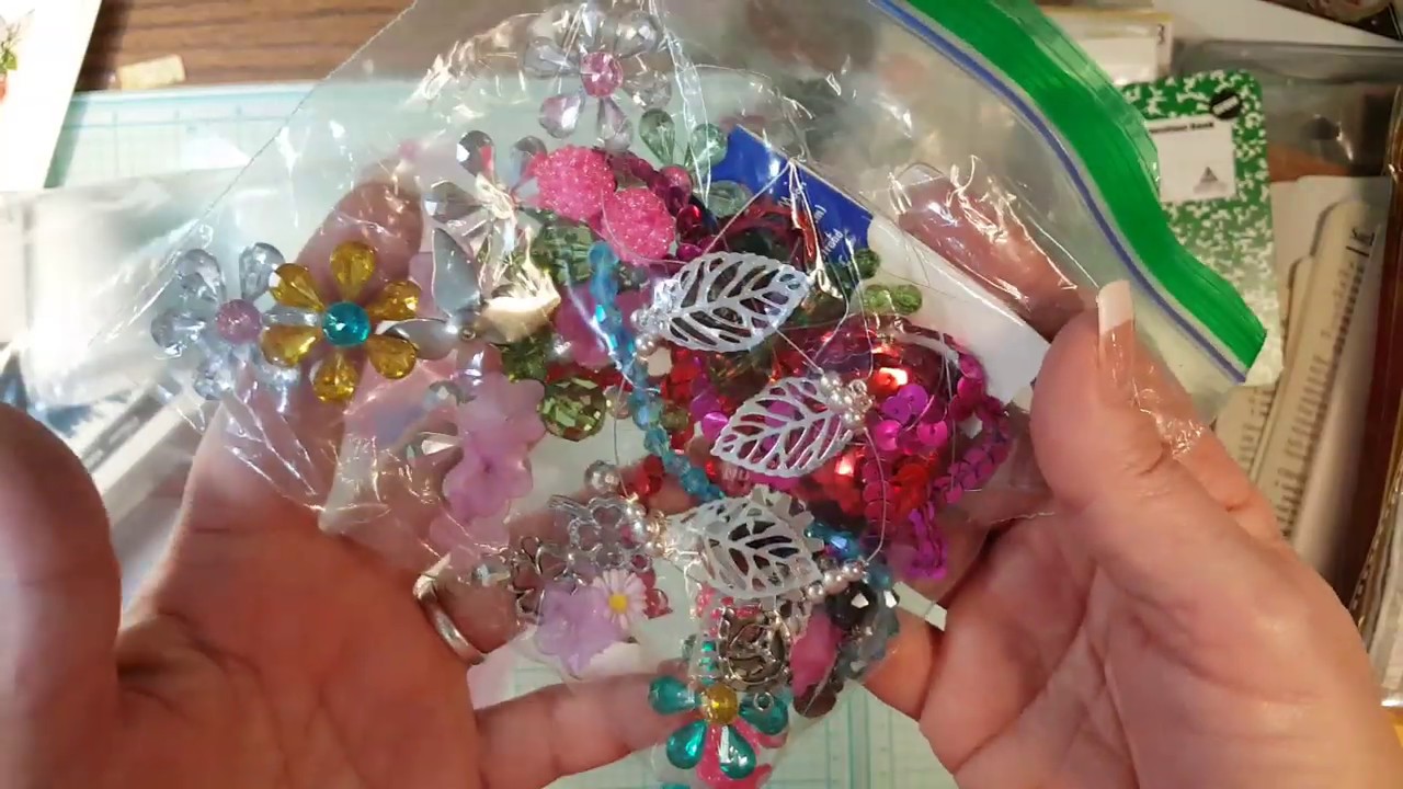 Destash craft supplies #12 - YouTube