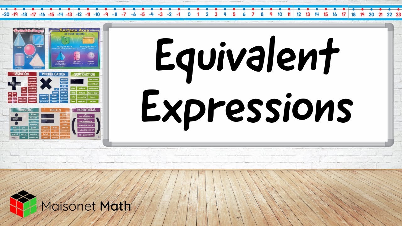 Equivalent Expressions Practice #maths #algebraicexpressions - YouTube