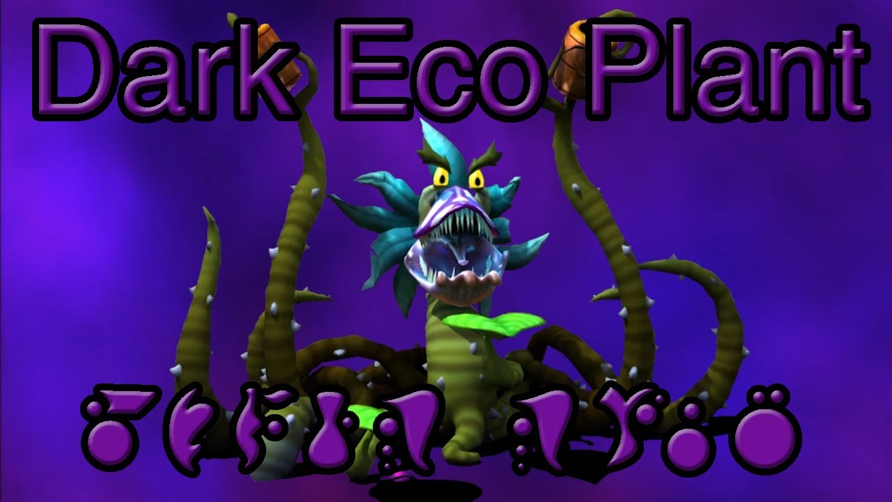 Dark Eco Plant | Flora | Lore | Jak and Daxter - YouTube