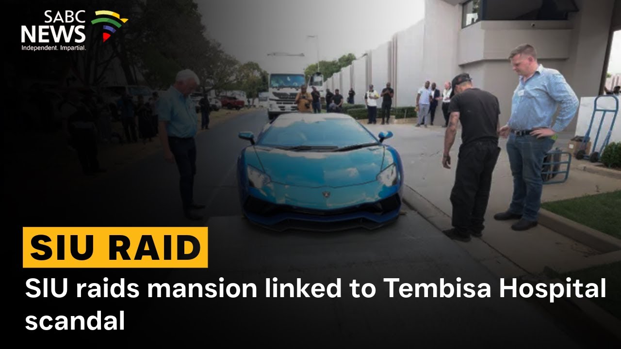 SIU raids mansion linked to Tembisa Hospital scandal - YouTube