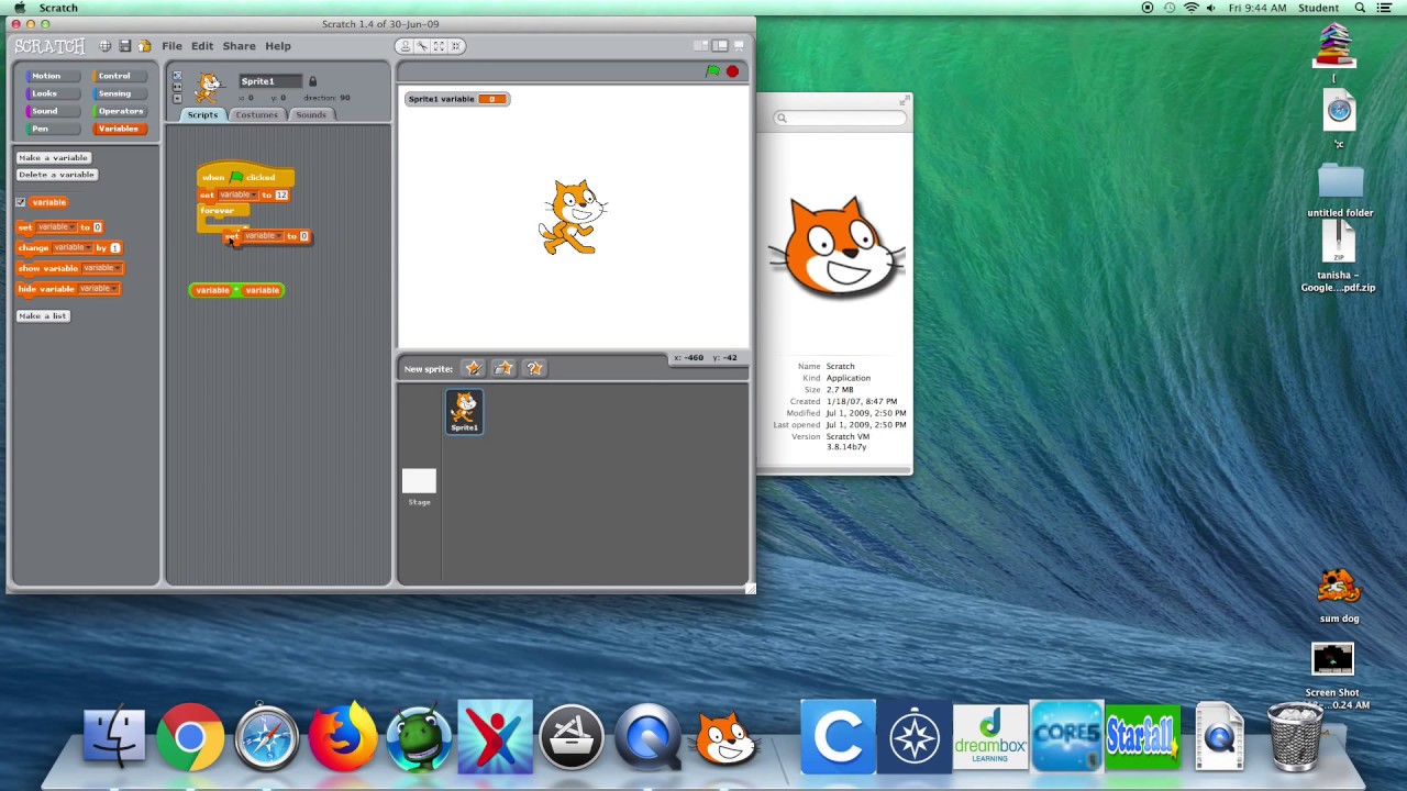 Crashing Scratch 1.4 - YouTube